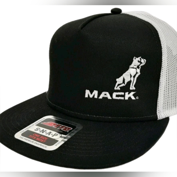Accessories | Mack Trucks Bulldog Logo Retro Vintage Style Flat Bill ...